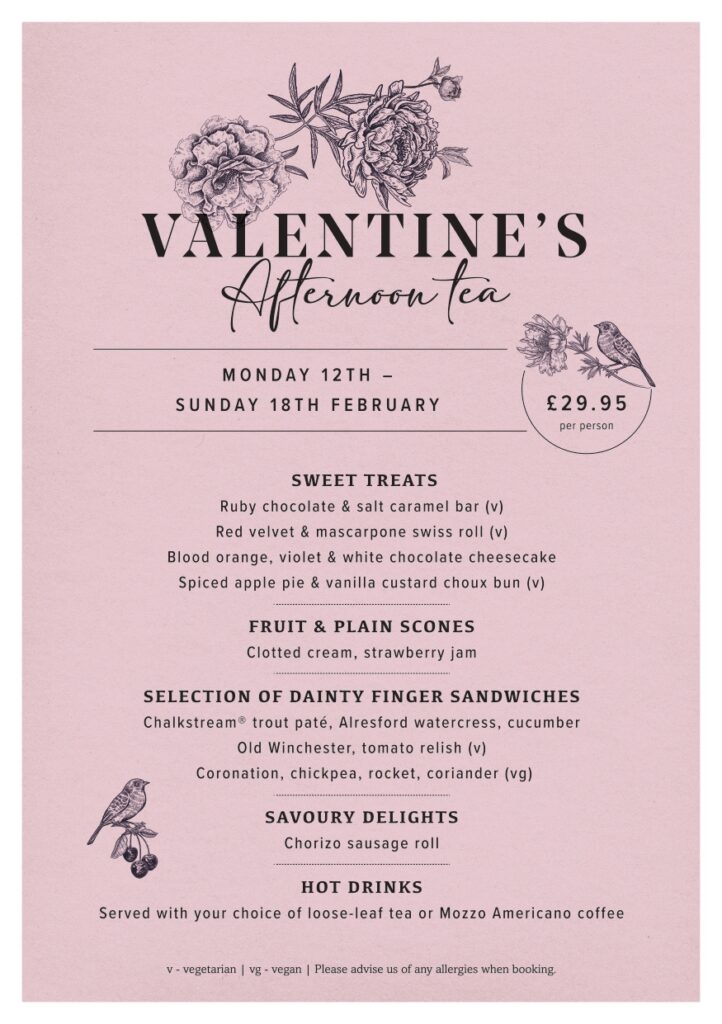 Valentine's Afternoon Tea Romsey: Ideal Collection