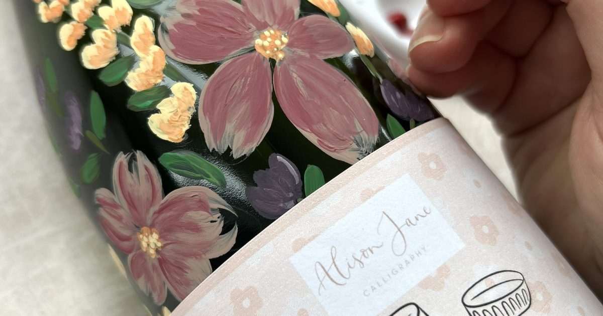 Paint a bottle of fizz!: Ideal Collection